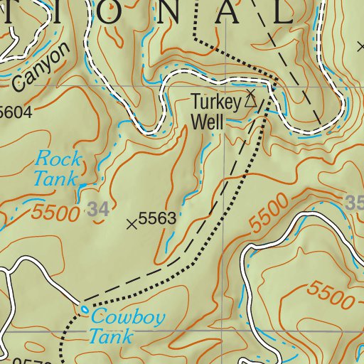 Lincoln National Forest Quadrangle: QUEEN Map by US Forest Service R3 ...