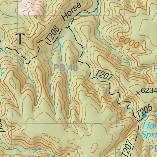Lincoln National Forest Quadrangle: QUEEN Map by US Forest Service R3 ...