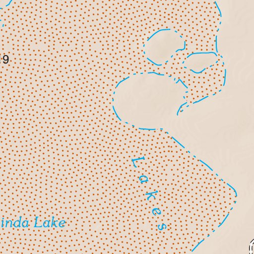 Lincoln National Forest Quadrangle: LINDA LAKE NORTH Map by US Forest ...