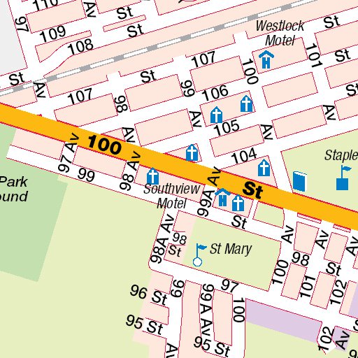 Westlock, AB Map by Mapmobility Corp. | Avenza Maps