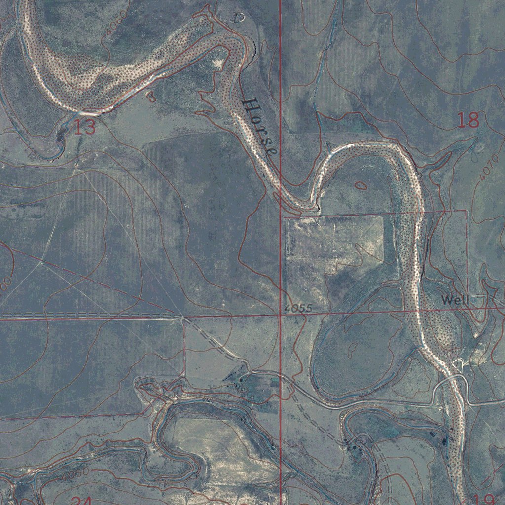 CO-TWO BUTTES: GeoChange 1969-2009 Map by Western Michigan University ...