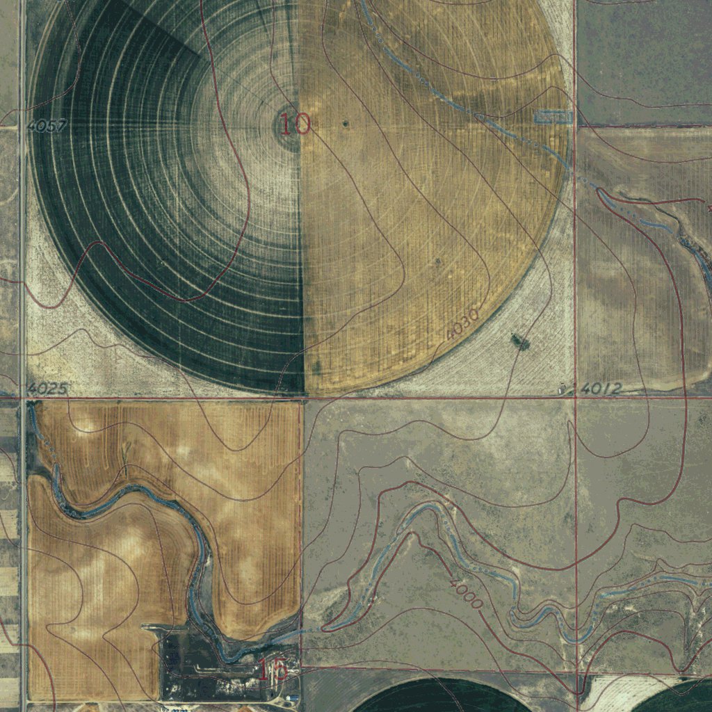 CO-TWO BUTTES SE: GeoChange 1969-2011 Map by Western Michigan ...