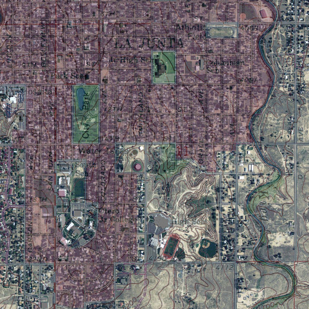 CO-LA JUNTA: GeoChange 1964-2011 Map by Western Michigan University ...