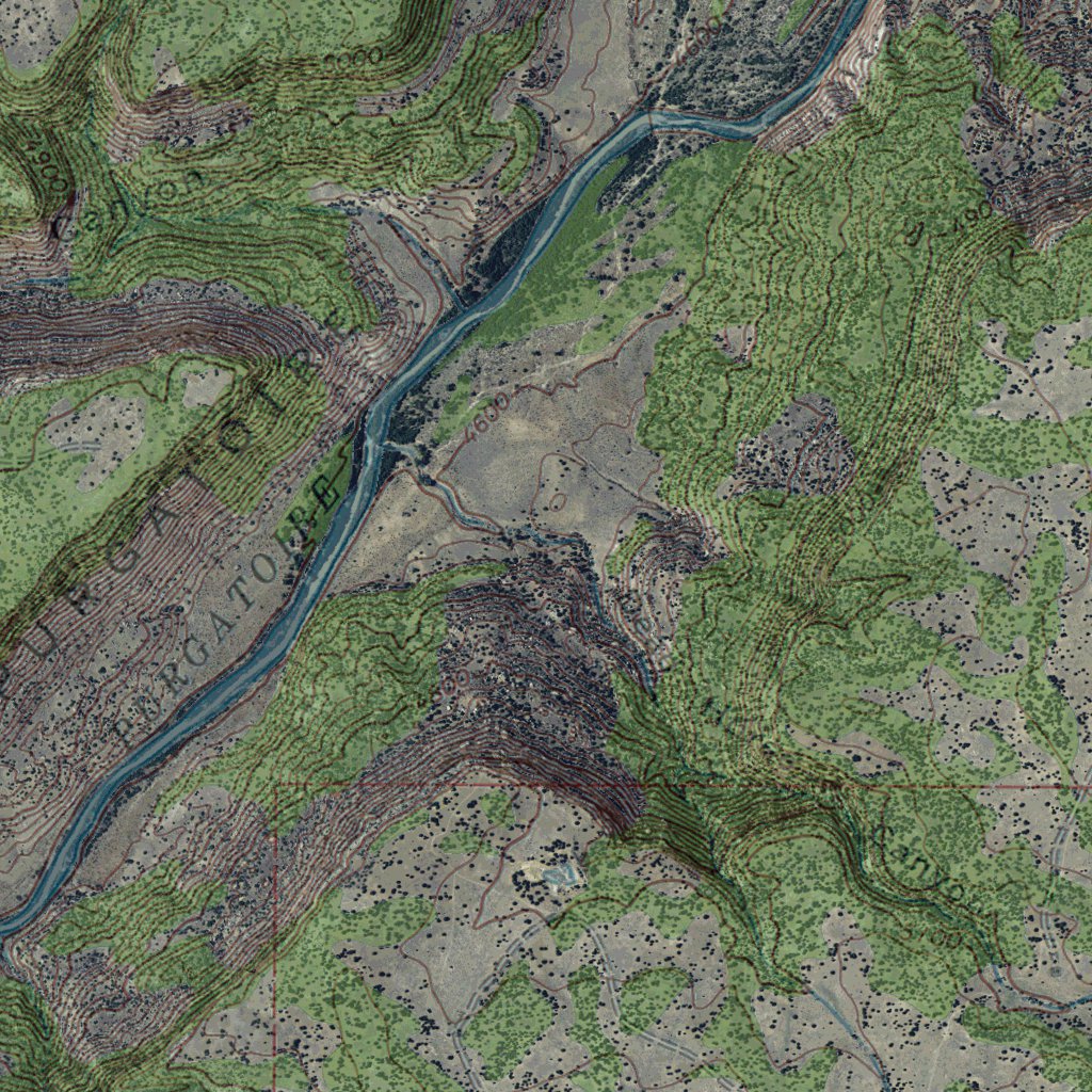 CO-DOSS CANYON NORTH: GeoChange 1971-2011 Map by Western Michigan ...