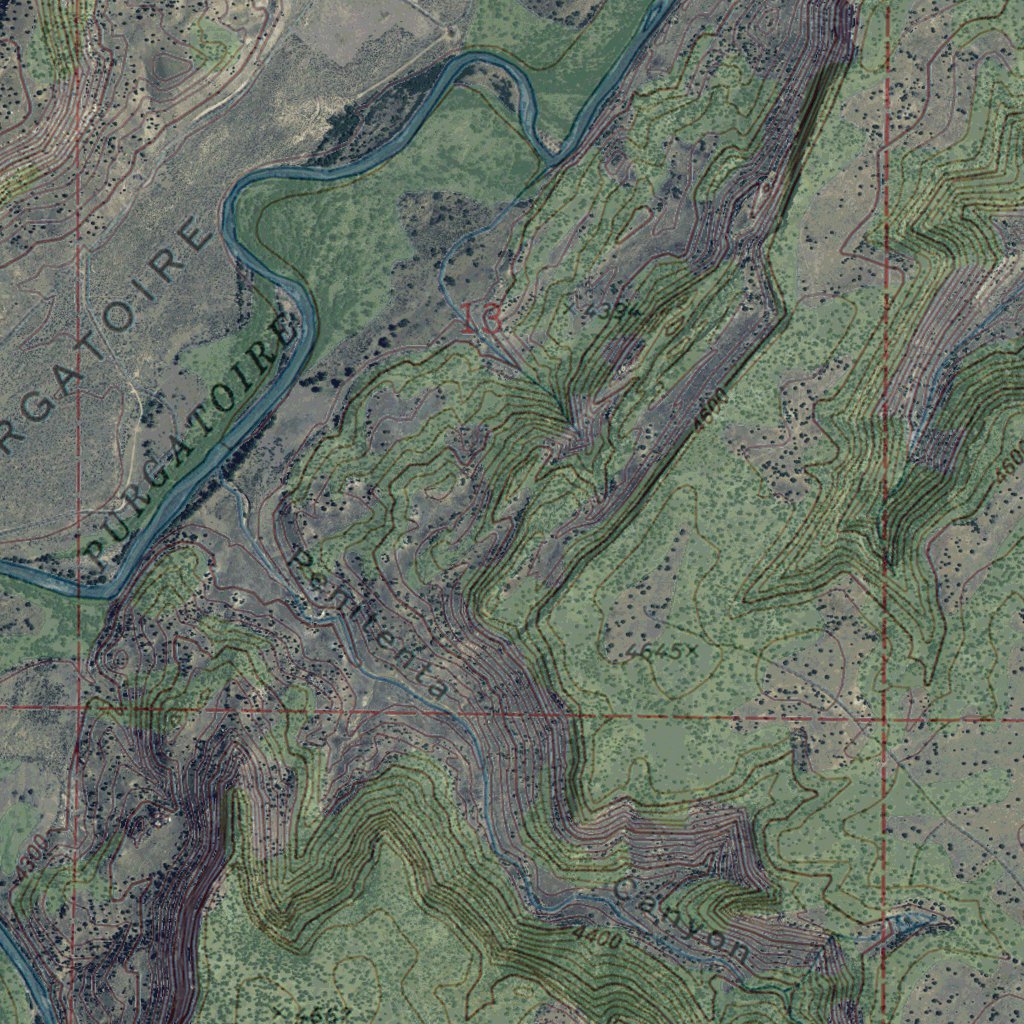 CO-RILEY CANYON: GeoChange 1988-2011 Map by Western Michigan University ...