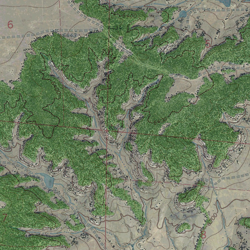 CO-LITTLE DOME: GeoChange 1969-2011 Map by Western Michigan University ...