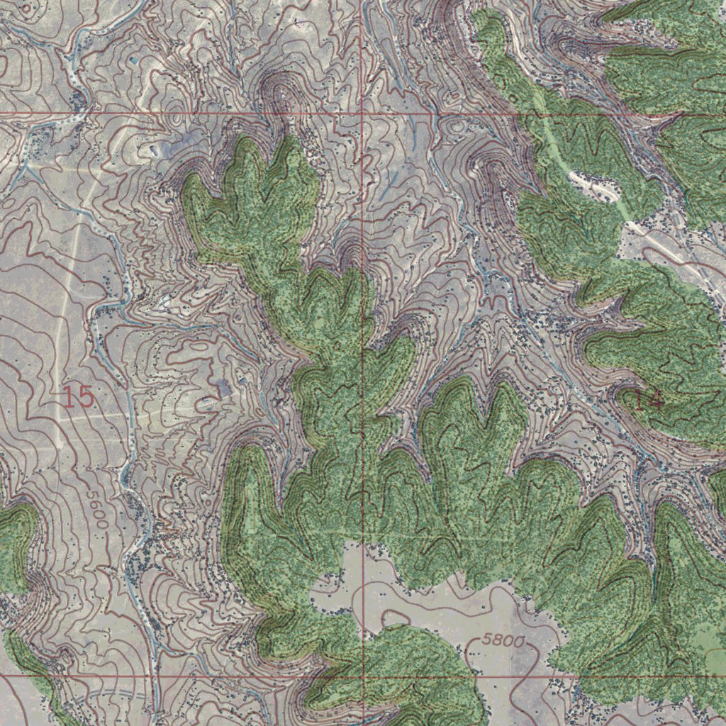 CO-GRANEROS FLATS: GeoChange 1969-2011 Map by Western Michigan ...