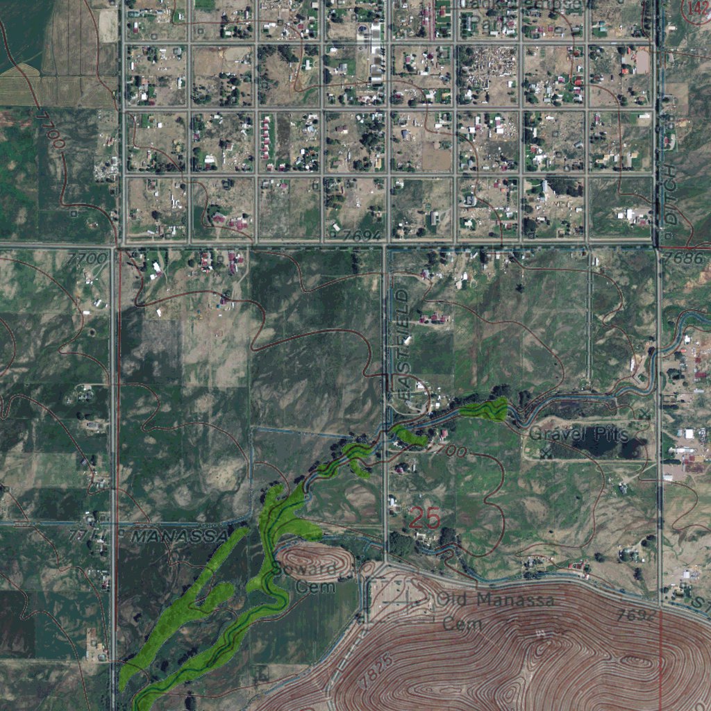 CO-MANASSA: GeoChange 1965-2011 Map by Western Michigan University ...