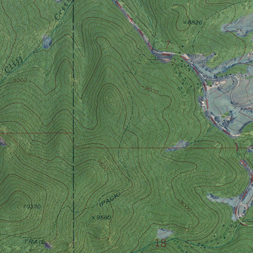CO-SAN ISABEL: GeoChange 1968-2009 Map by Western Michigan University ...