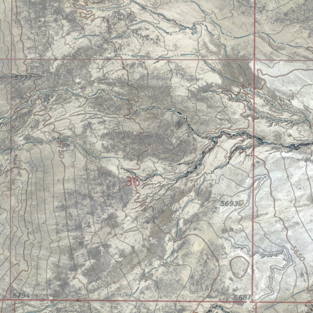 CO-SEVEN LAKES RESERVOIR: GeoChange 1969-2011 Map by Western Michigan ...