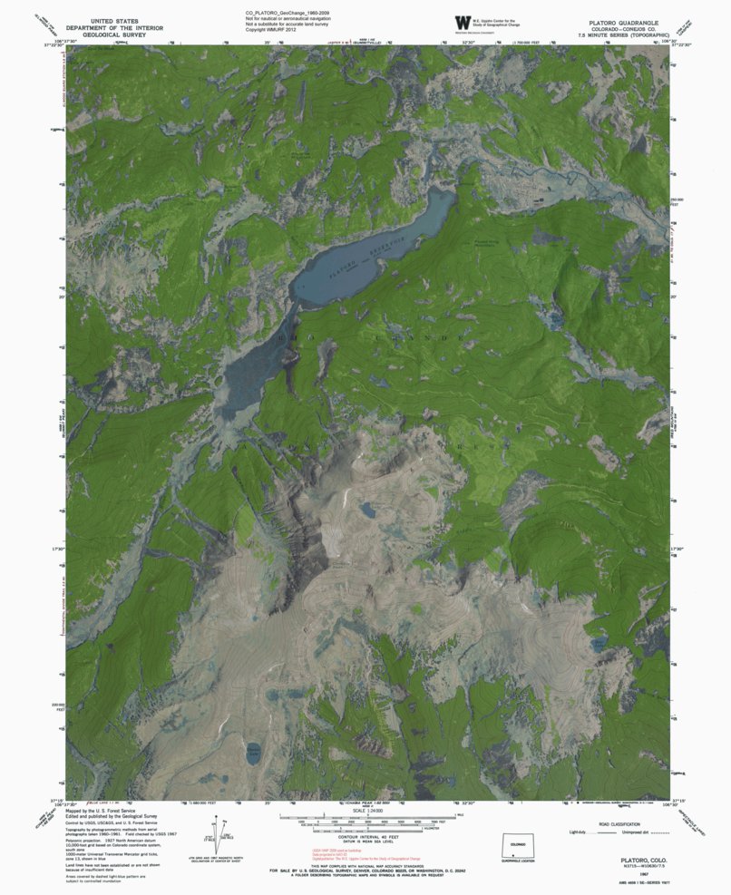 CO-PLATORO: GeoChange 1960-2009 Map by Western Michigan University ...