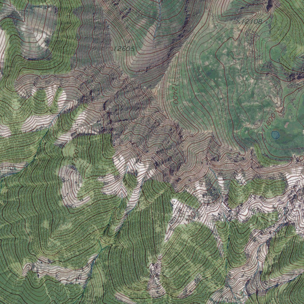 CO-GRANITE LAKE: GeoChange 1972-2011 Map by Western Michigan University ...