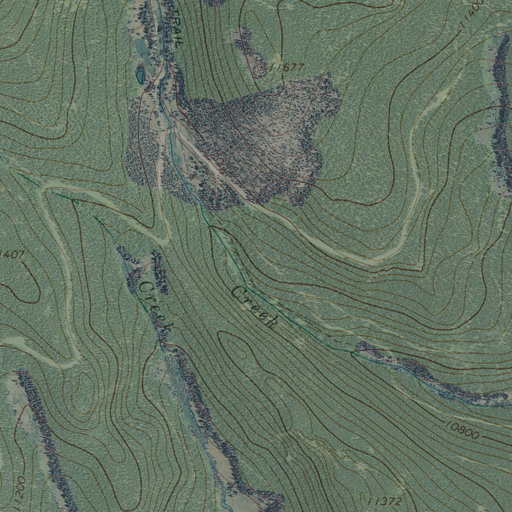 CO-BOWERS PEAK: GeoChange 1961-2009 Map by Western Michigan University ...