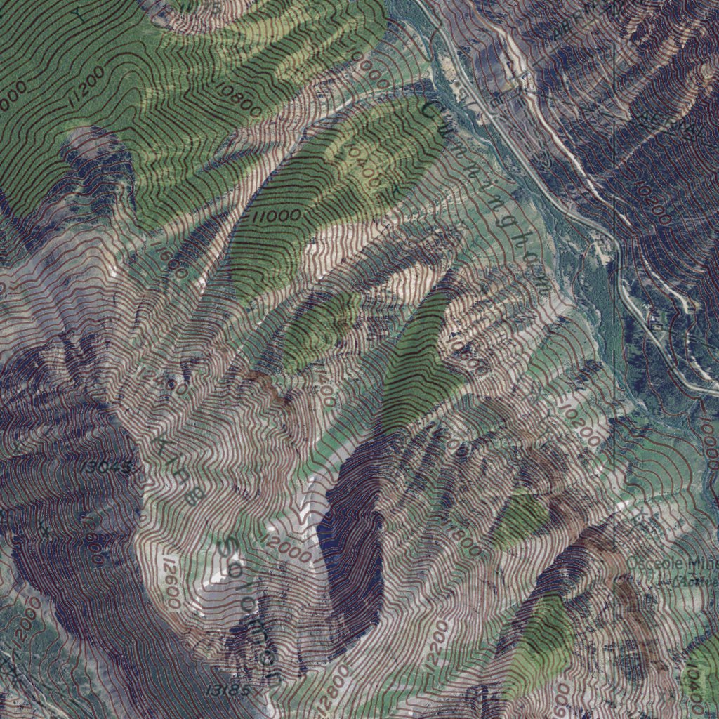 CO-HOWARDSVILLE: GeoChange 1951-2011 Map by Western Michigan University ...
