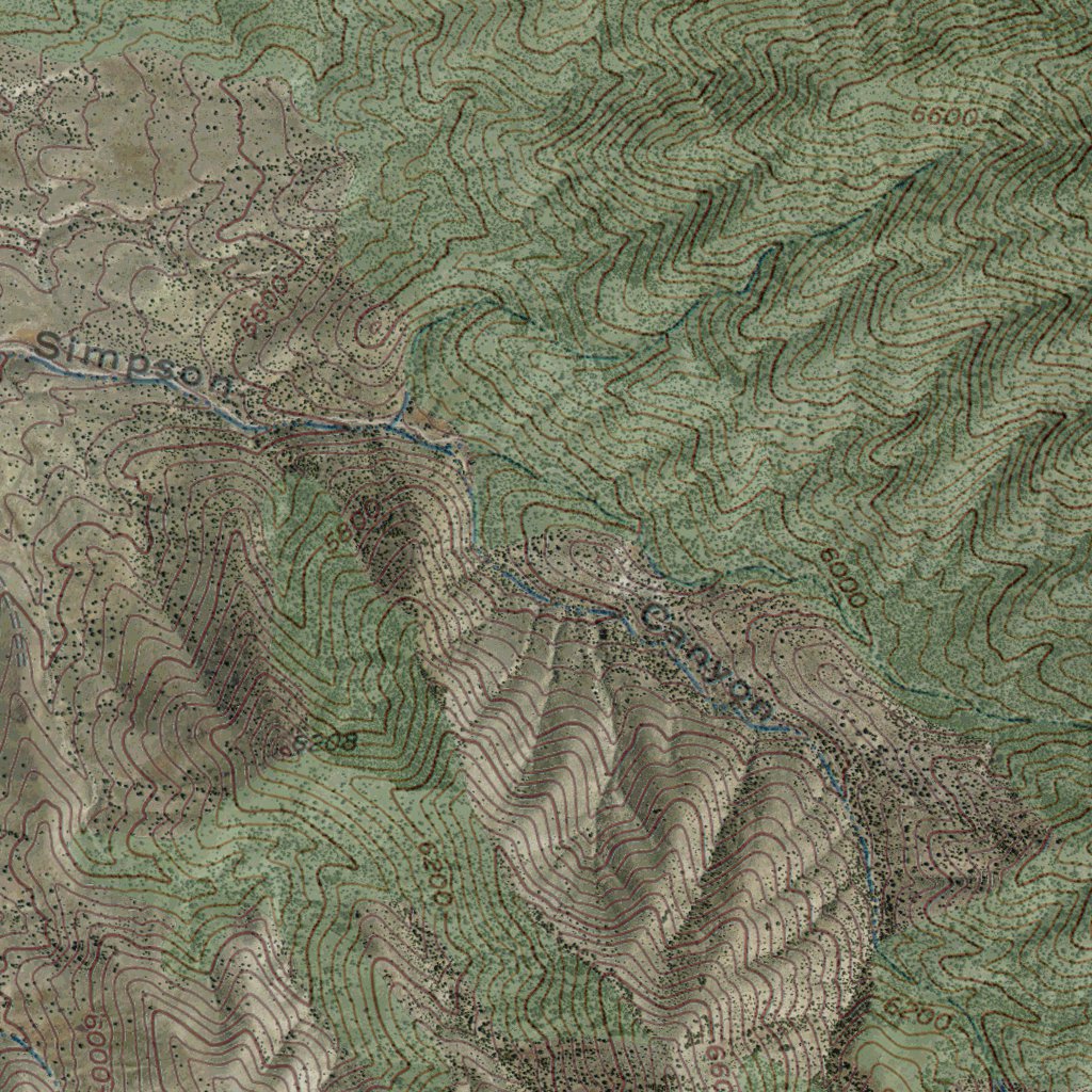 UT-SIMPSON SPRINGS: GeoChange 1953-2011 Map by Western Michigan ...