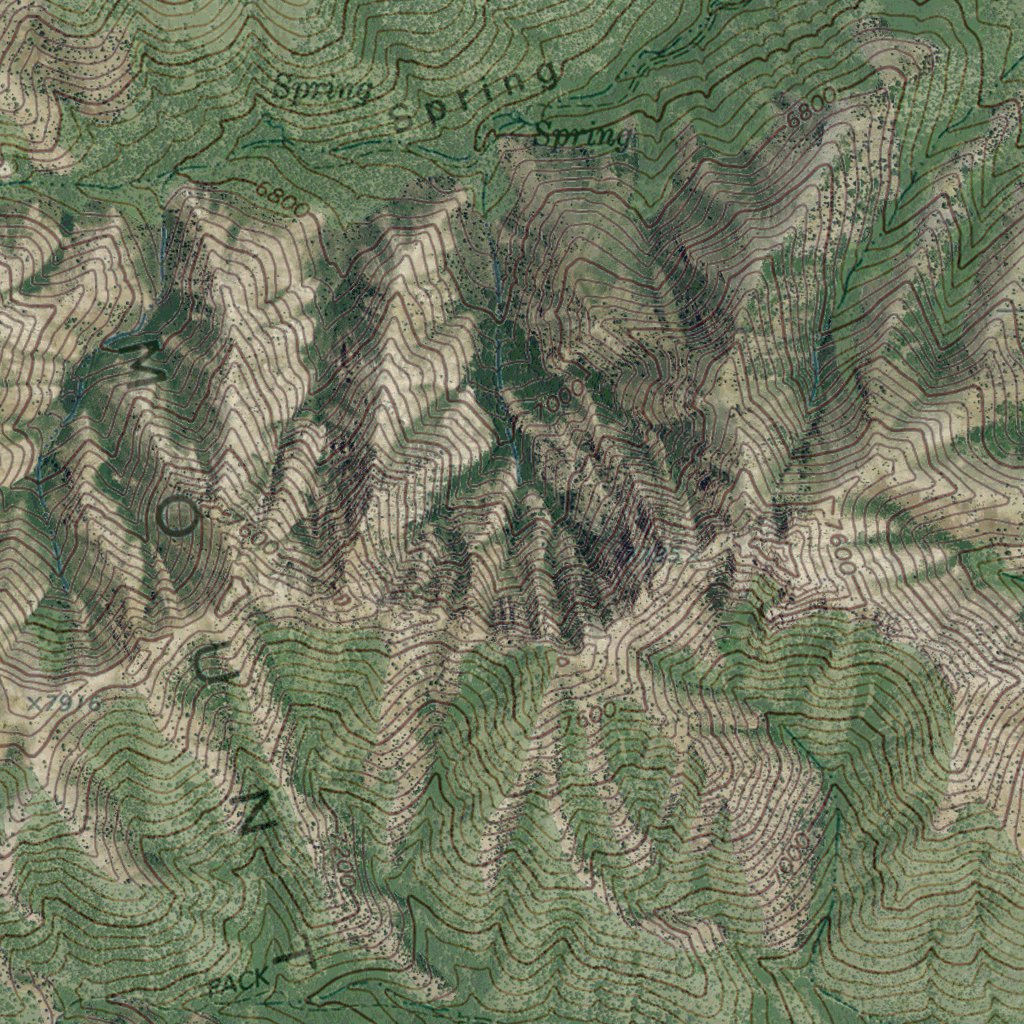UT-LOOKOUT PASS: GeoChange 1970-2011 Map by Western Michigan University ...