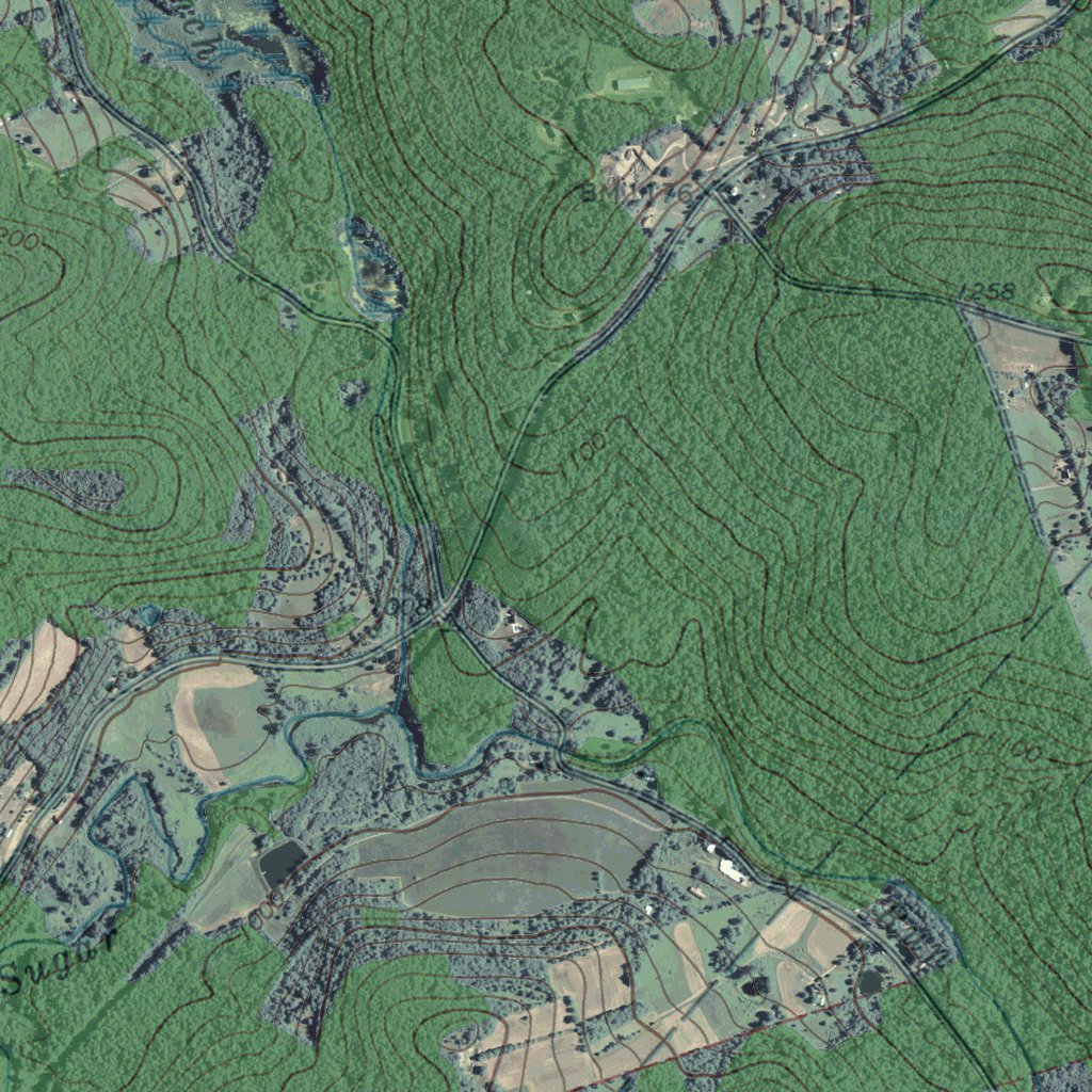 PA-WYALUSING: GeoChange 1969-2010 Map by Western Michigan University ...
