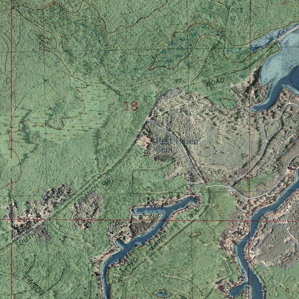 WI-LEGEND LAKE: GeoChange 1963-2010 Map by Western Michigan University ...
