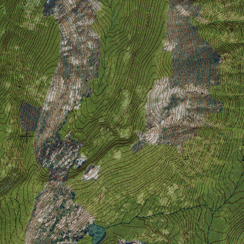 ID-FREEMAN PEAK: GeoChange 1964-2013 Map by Western Michigan University ...