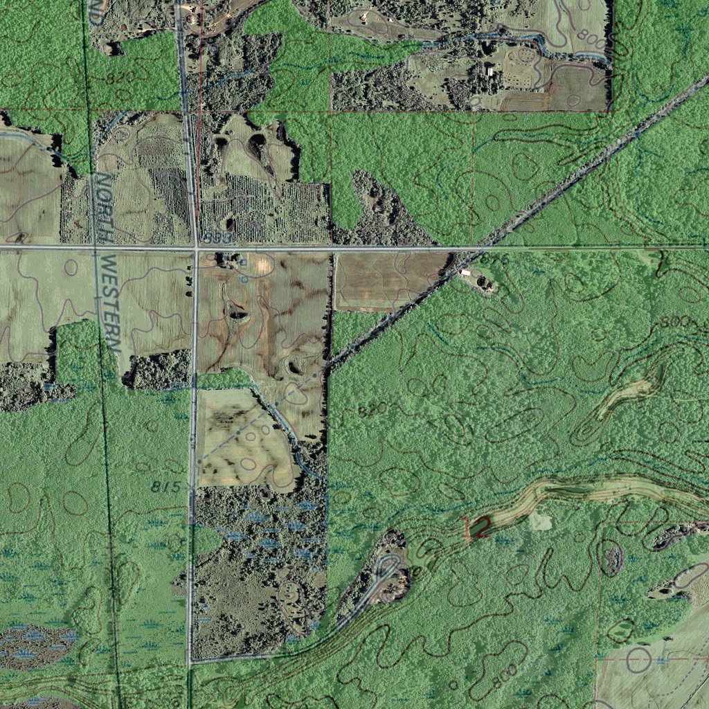 WI-KRAKOW: GeoChange 1974-2010 Map by Western Michigan University ...
