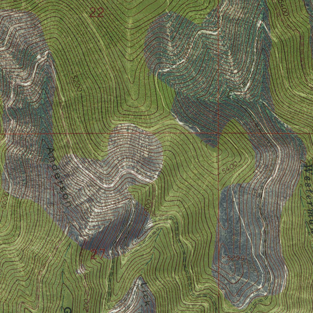 MT-BLUE MOUNTAIN: GeoChange 1961-2013 Map by Western Michigan ...