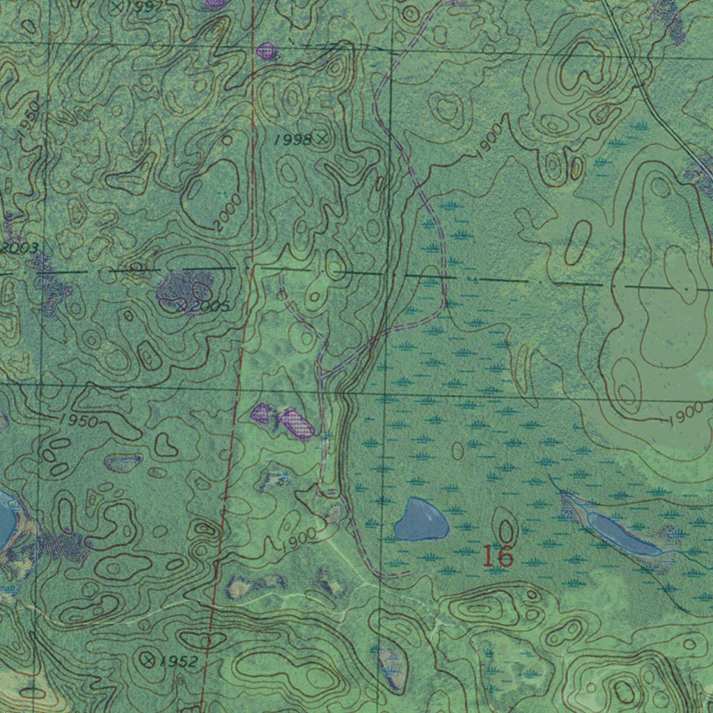 MN-CABIN LAKE: GeoChange 1977-2010 Map by Western Michigan University ...