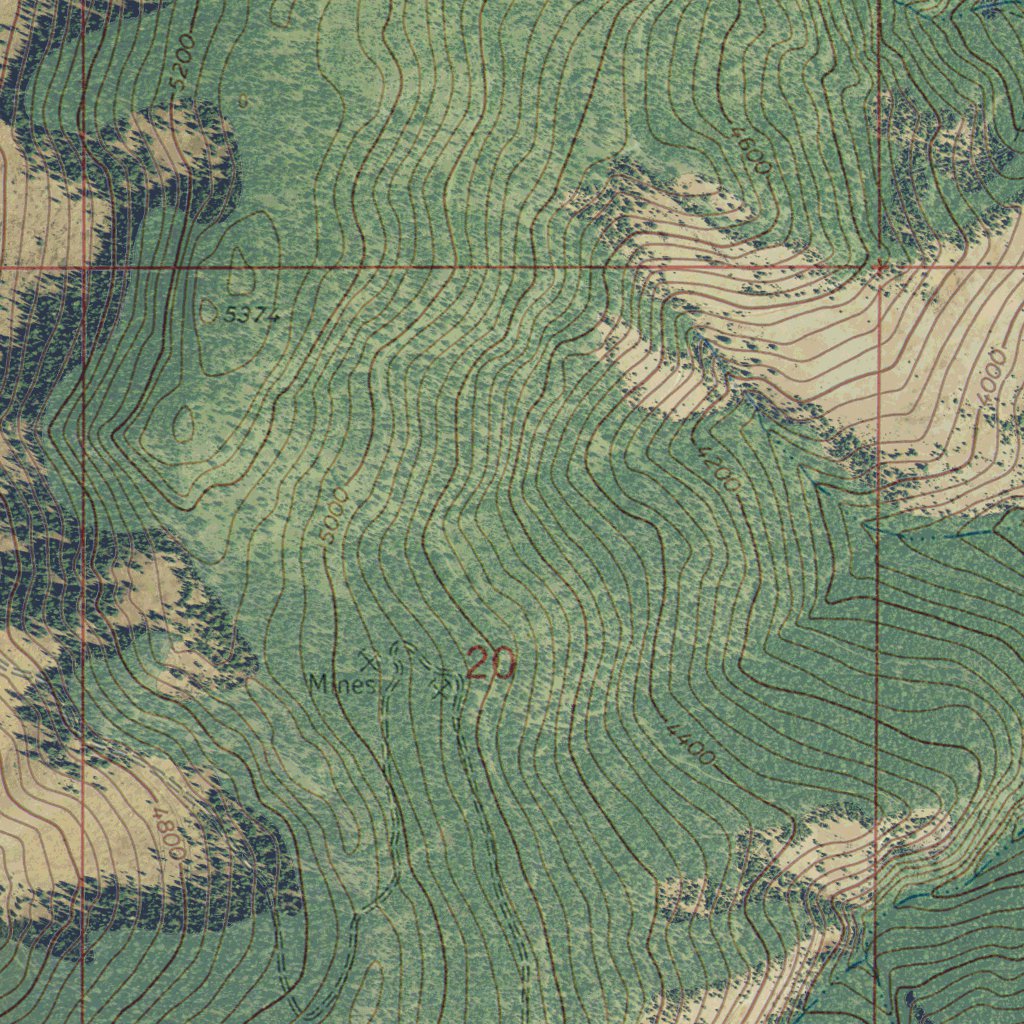MT-MELTON RANCH: GeoChange 1958-2013 Map by Western Michigan University ...