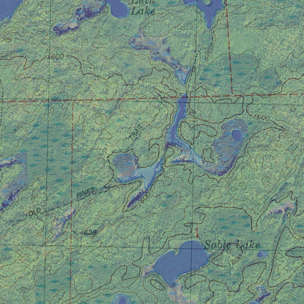 MN-LAKE INSULA: GeoChange 1956-2010 Map by Western Michigan University ...