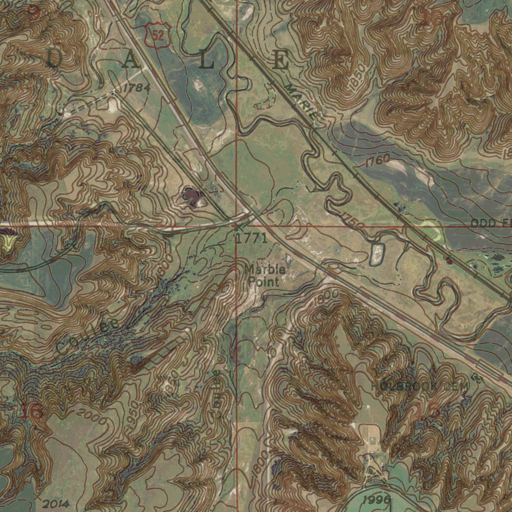 ND-DONNYBROOK: GeoChange 1946-2012 Map by Western Michigan University ...