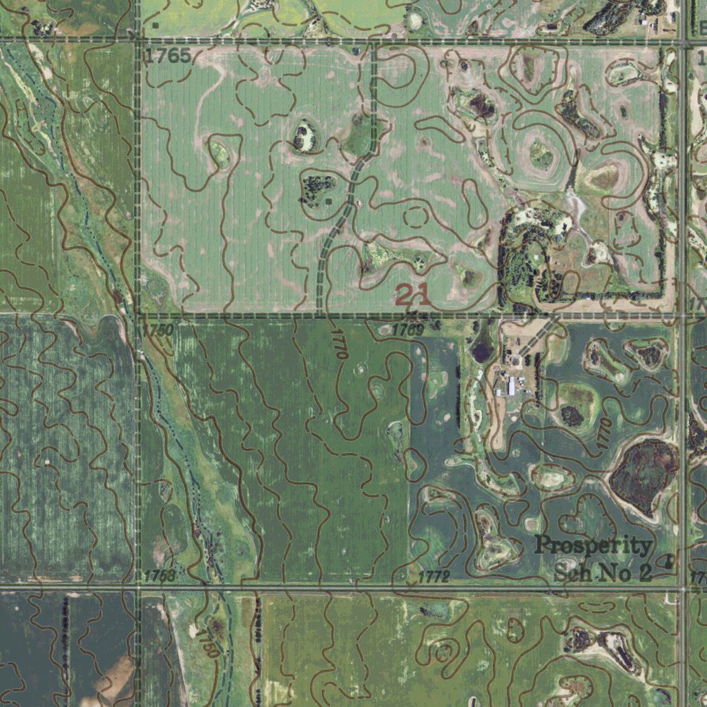 ND-MOUSE RIVER PARK NE: GeoChange 1946-2012 Map by Western Michigan ...