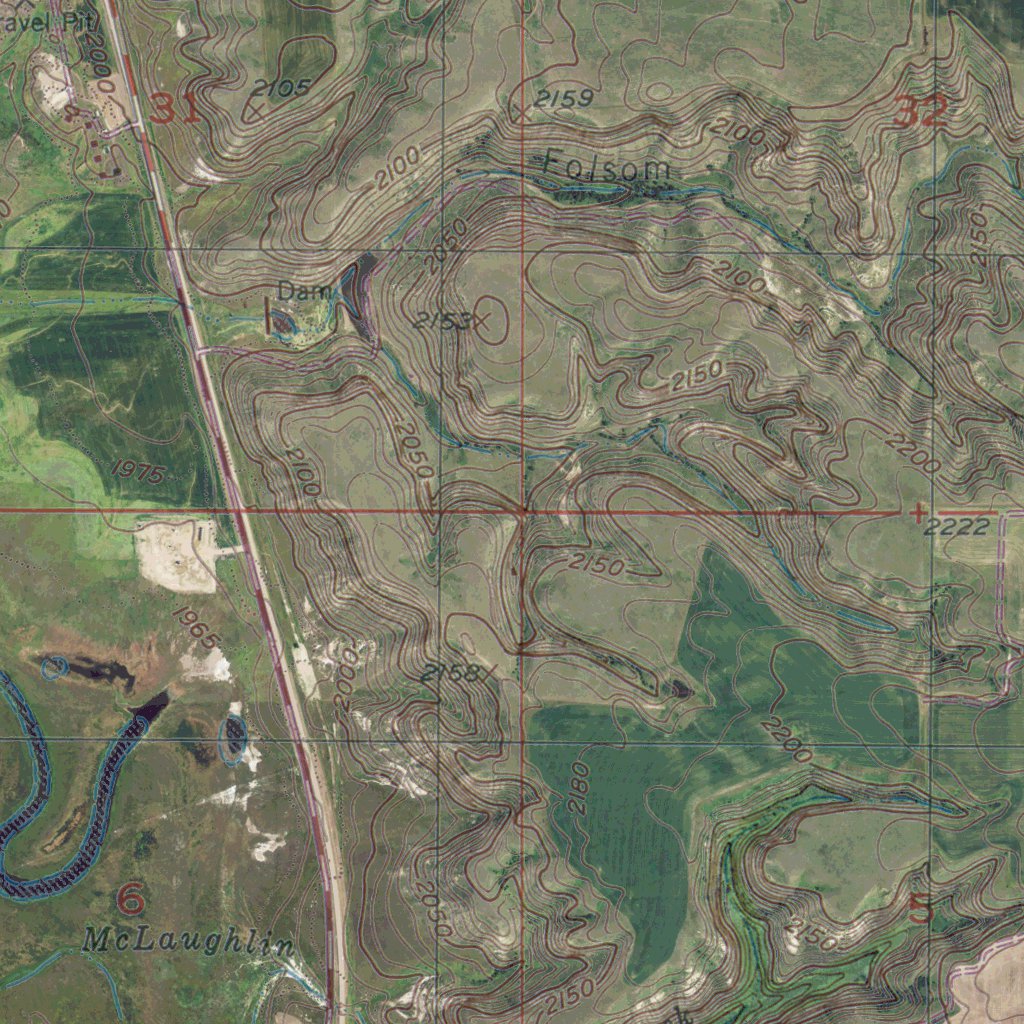 MT-ANTELOPE: GeoChange 1946-2013 Map by Western Michigan University ...