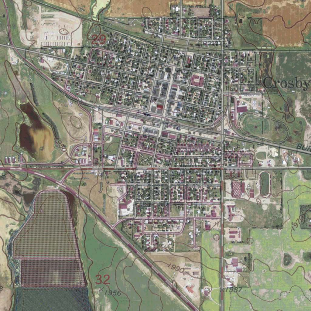 ND-CROSBY: GeoChange 1946-2012 Map by Western Michigan University ...
