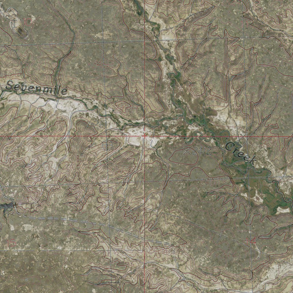 MT-HORSE PASTURE COULEE: GeoChange 1977-2013 Map by Western Michigan ...