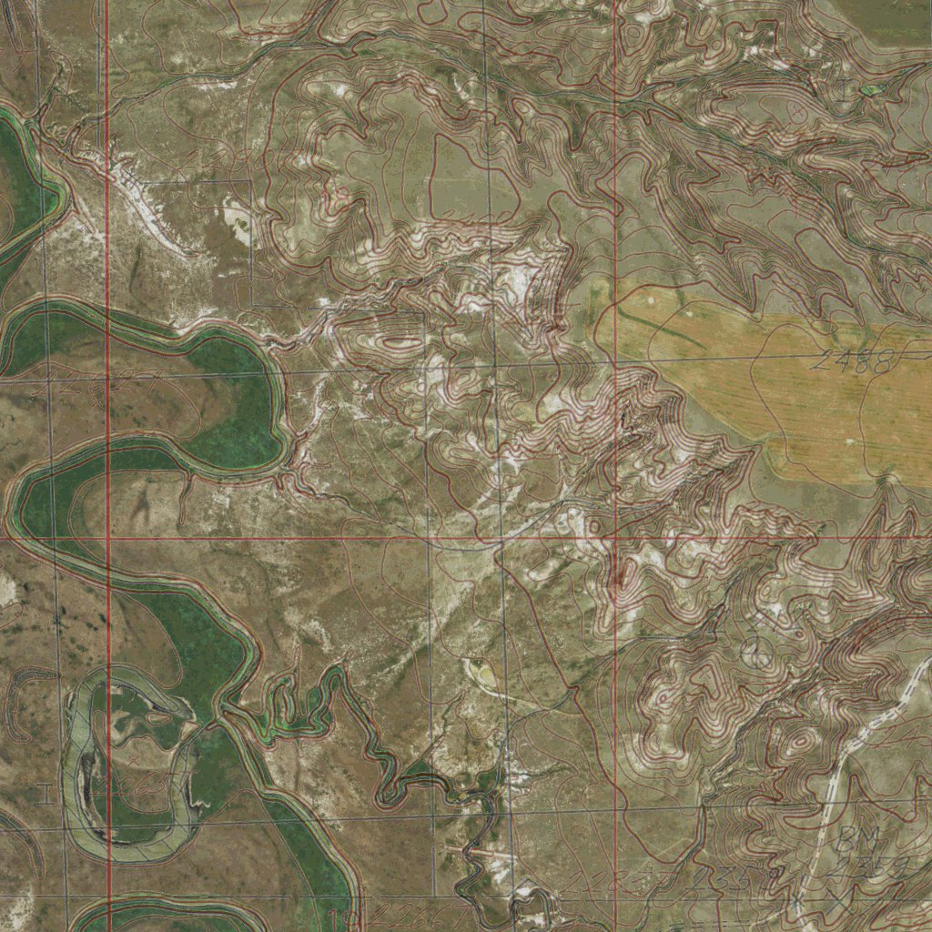 MT-JOHNSON DAM: GeoChange 1977-2013 Map by Western Michigan University ...
