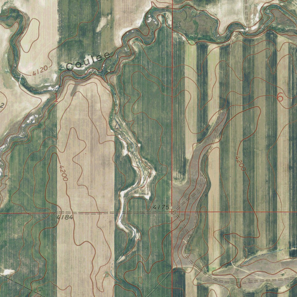 MT-BUFFALO LAKE: GeoChange 1966-2013 Map by Western Michigan University ...