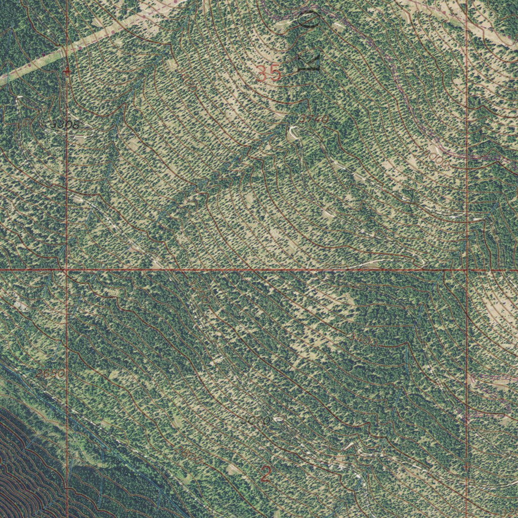 MT-ALEXANDER MOUNTAIN: GeoChange 1962-2013 Map by Western Michigan ...