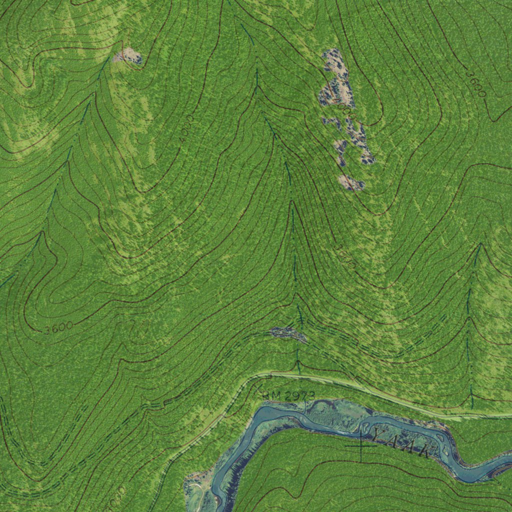 MT-CLARK MOUNTAIN: GeoChange 1962-2013 Map by Western Michigan ...