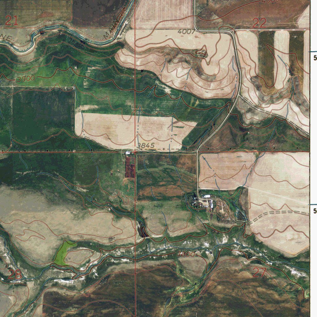 MT-MISSION LAKE EAST: GeoChange 1966-2013 Map by Western Michigan ...