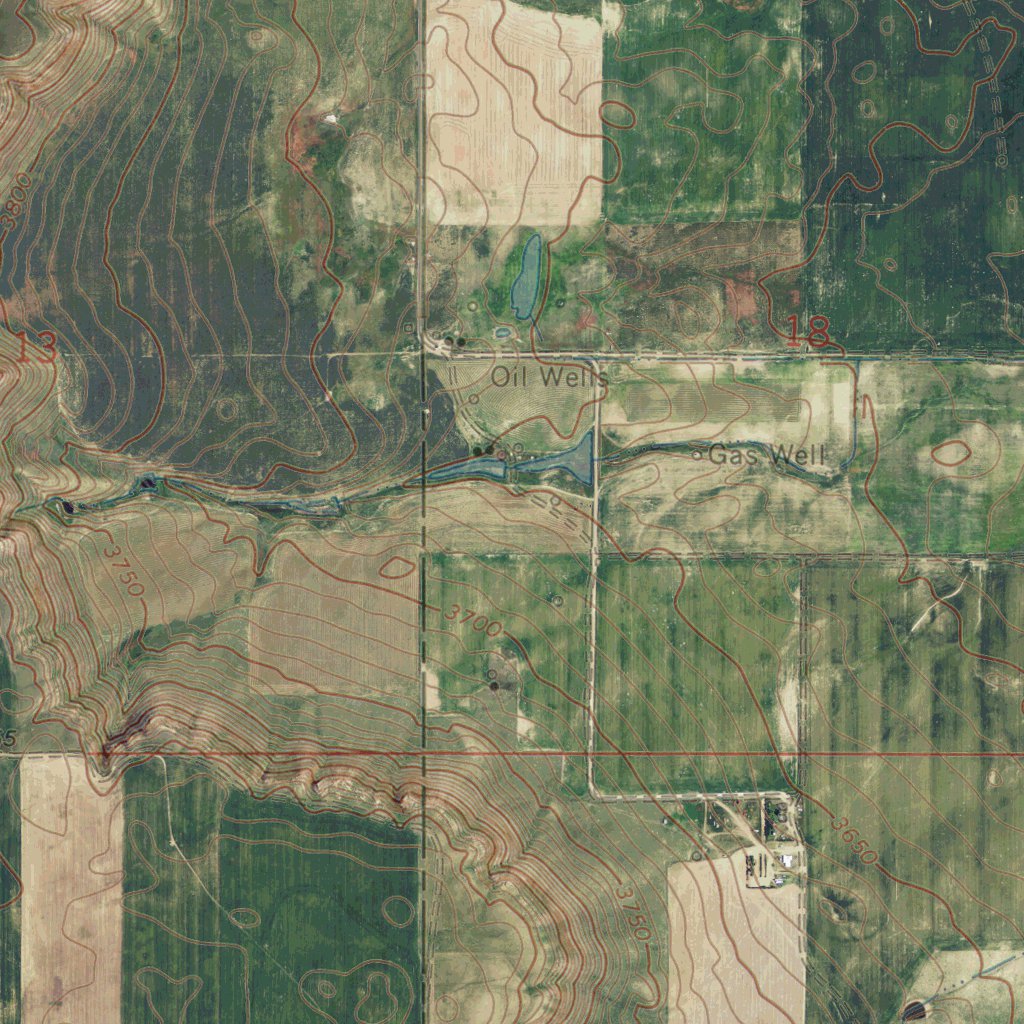 MT-ETHRIDGE NW: GeoChange 1964-2013 Map by Western Michigan University ...