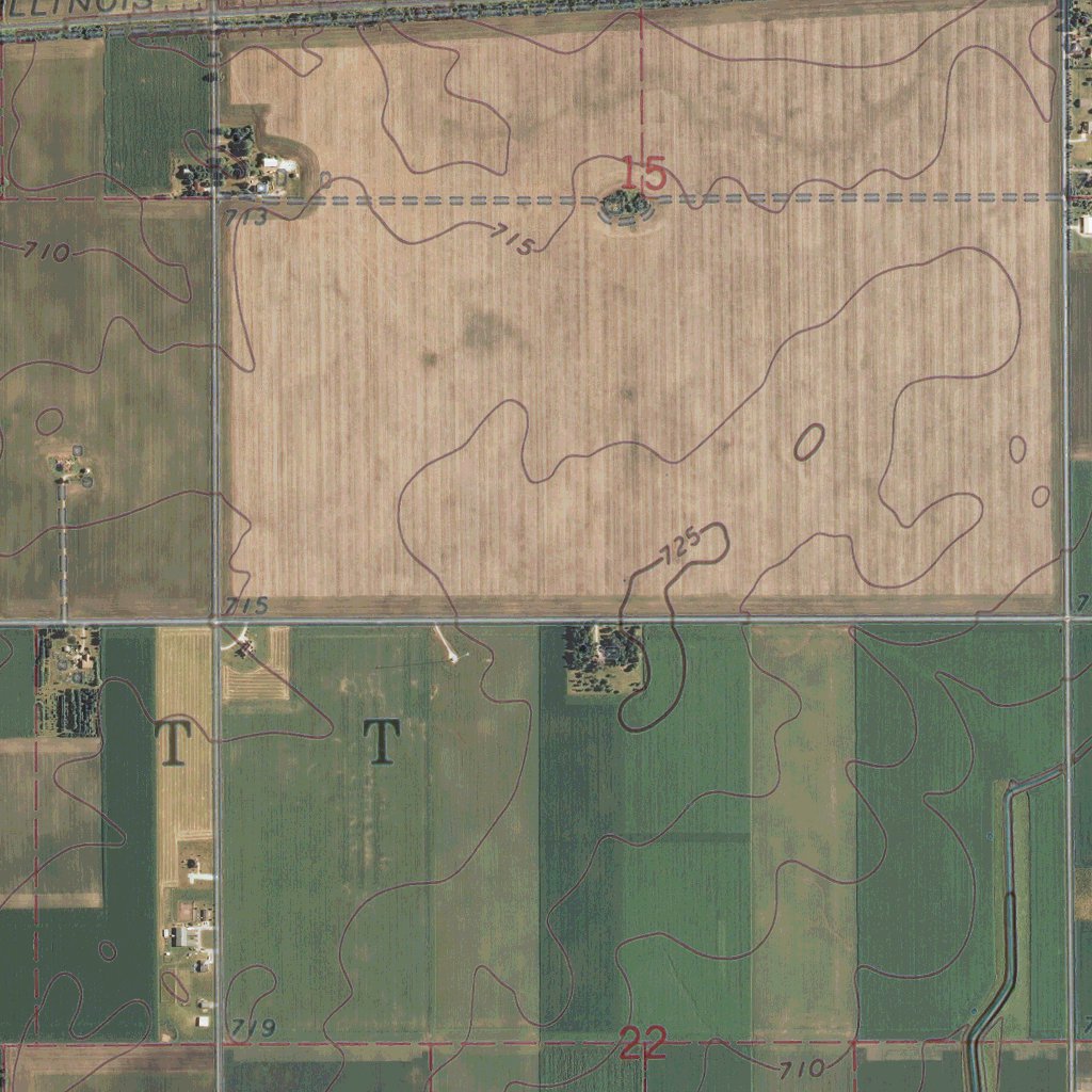 IL-SEYMOUR: GeoChange 1967-2012 Map by Western Michigan University ...