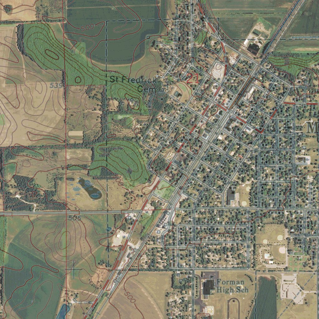 IL-MANITO: GeoChange 1970-2012 Map by Western Michigan University ...