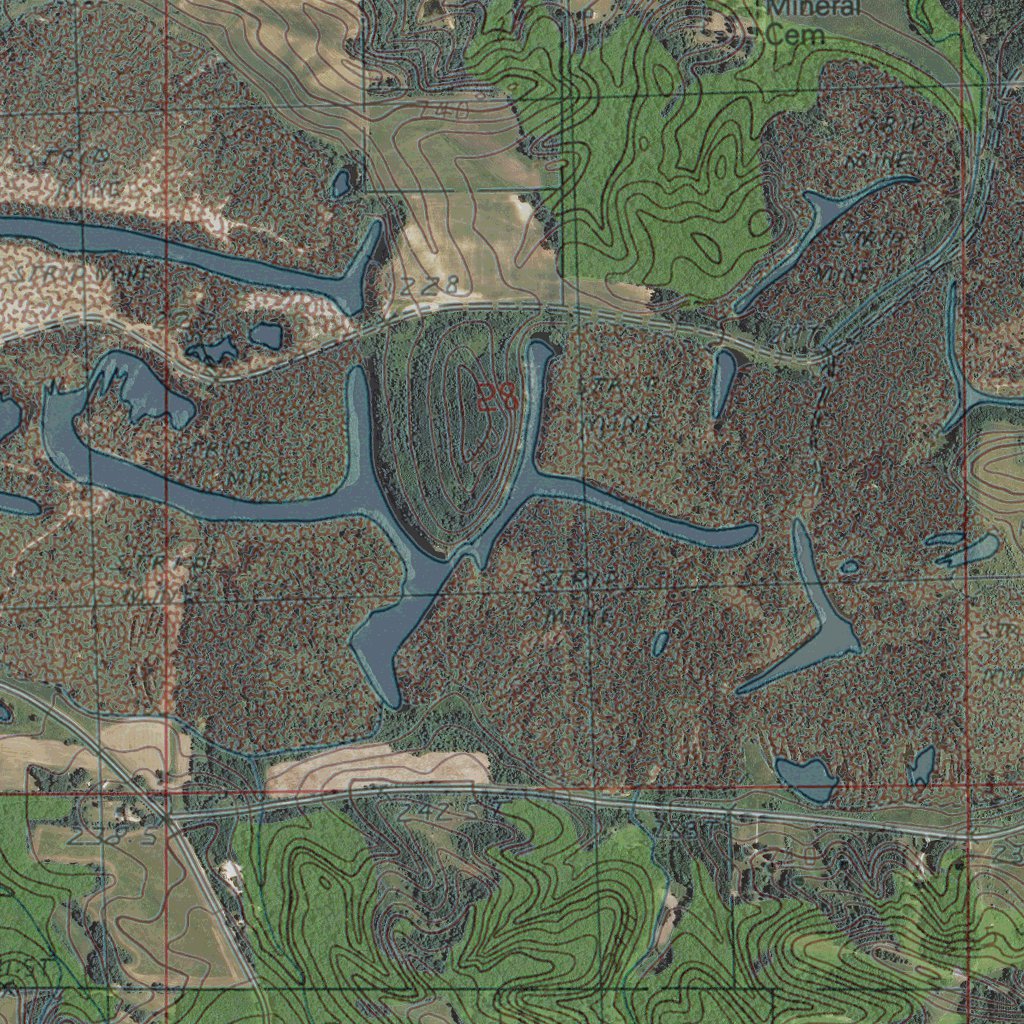 IL-NEPONSET: GeoChange 1977-2012 Map by Western Michigan University ...