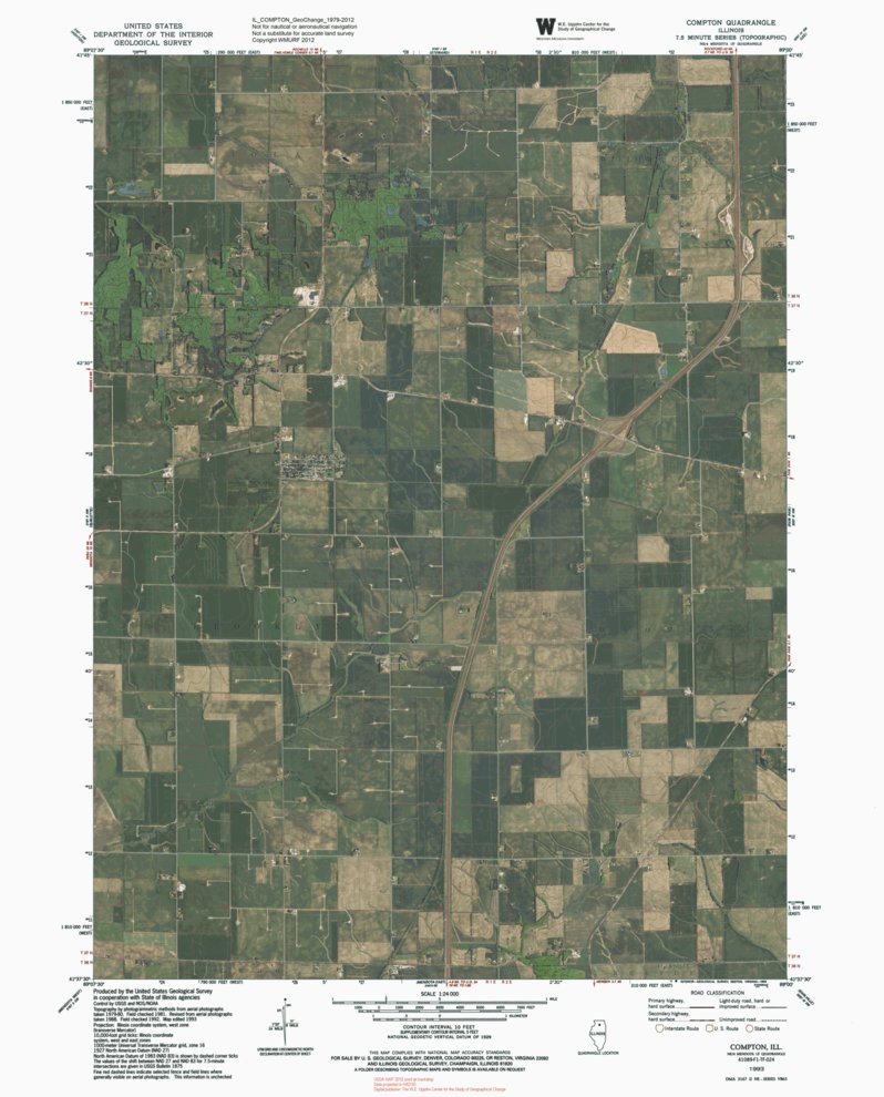 IL-COMPTON: GeoChange 1979-2012 Map by Western Michigan University ...