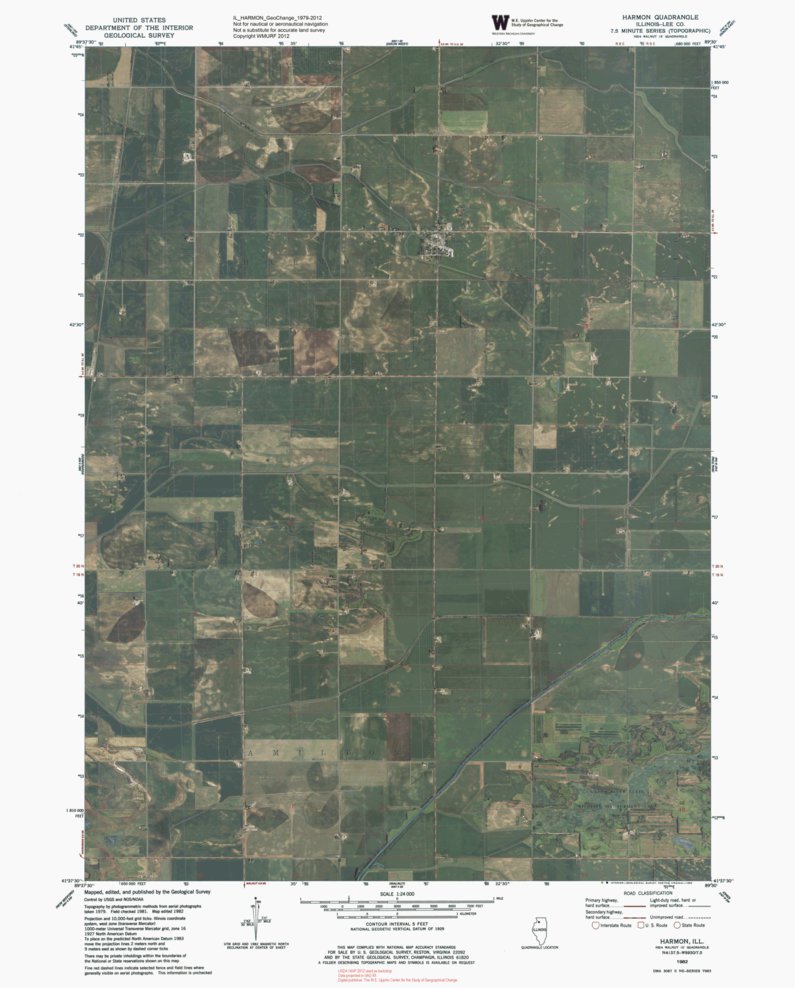IL-HARMON: GeoChange 1979-2012 Map by Western Michigan University ...