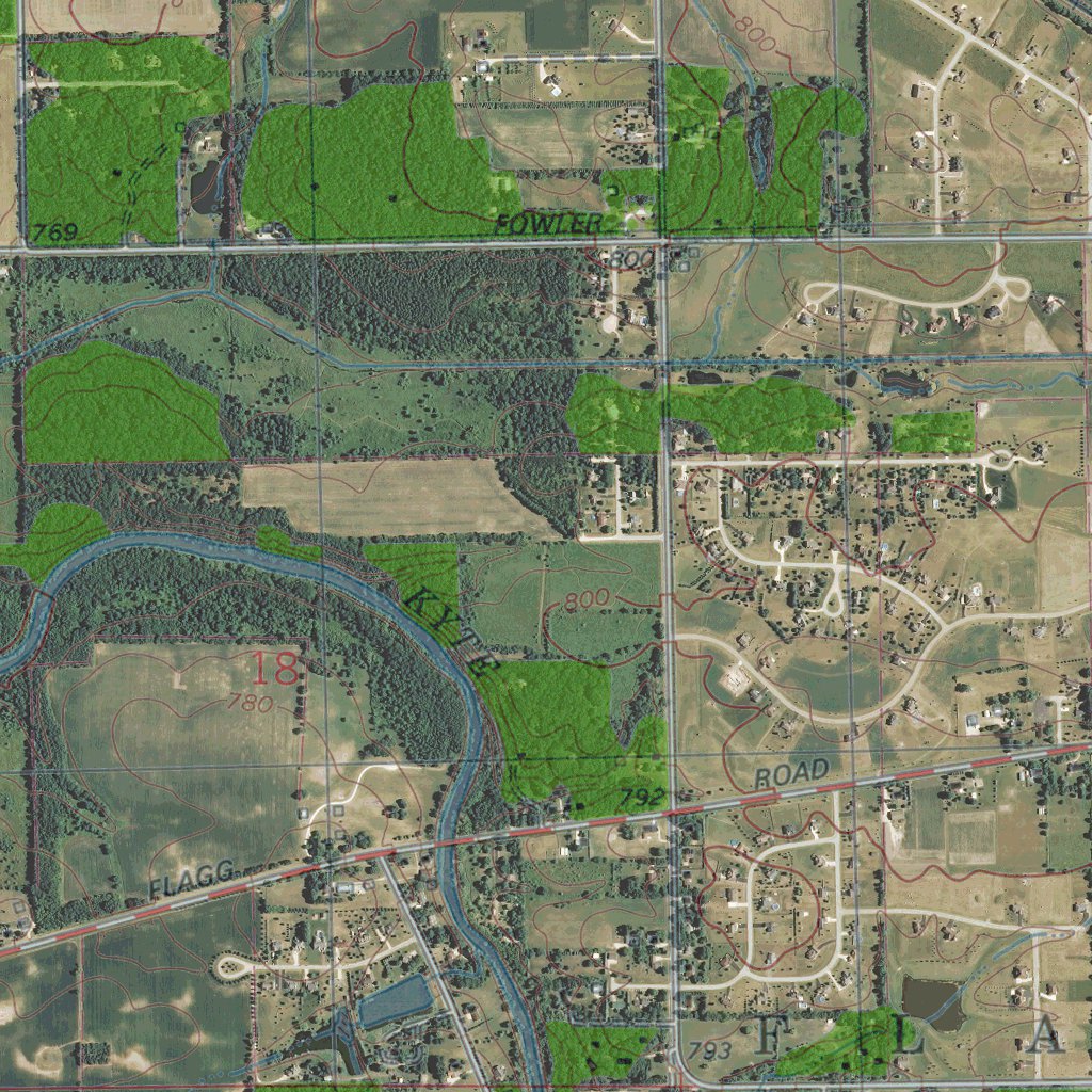 IL-CHANA: GeoChange 1974-2012 Map by Western Michigan University ...