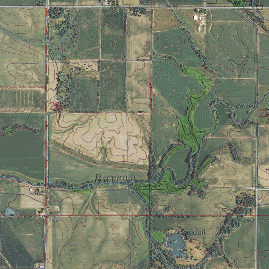 IL-LA MOILLE: GeoChange 1979-2012 Map by Western Michigan University ...