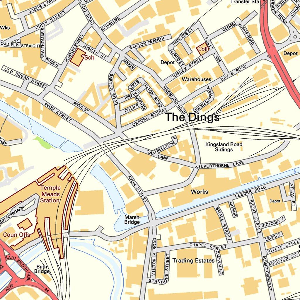 Bristol Street Map by Paul Johnson - Offline Maps | Avenza Maps