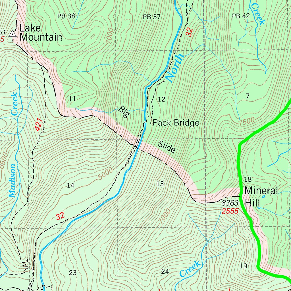 Lolo NF - Seeley Lake Ranger District East 2014 Map by US Forest ...
