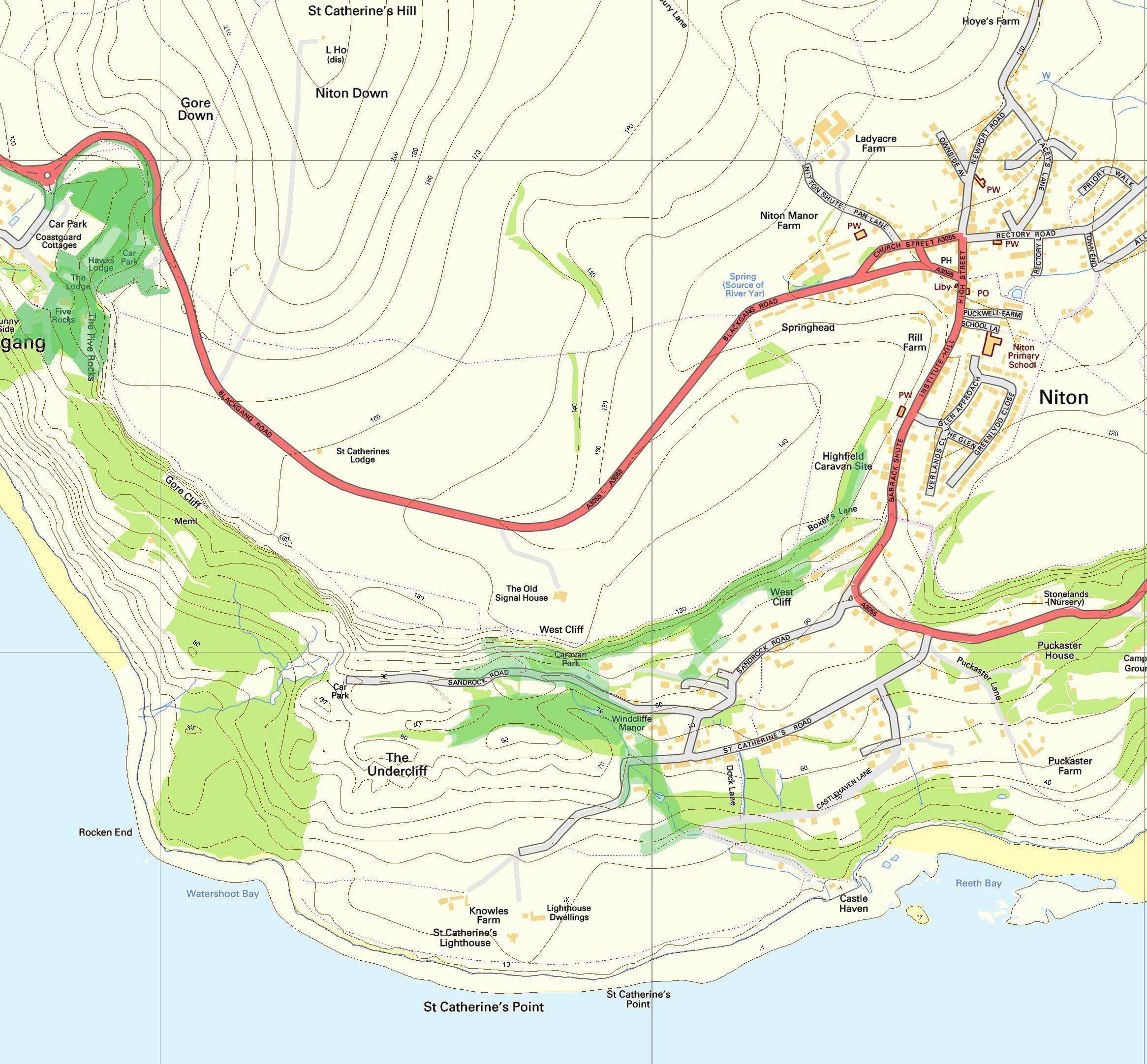 Isle Of Wight Street Map by Paul Johnson - Offline Maps | Avenza Maps