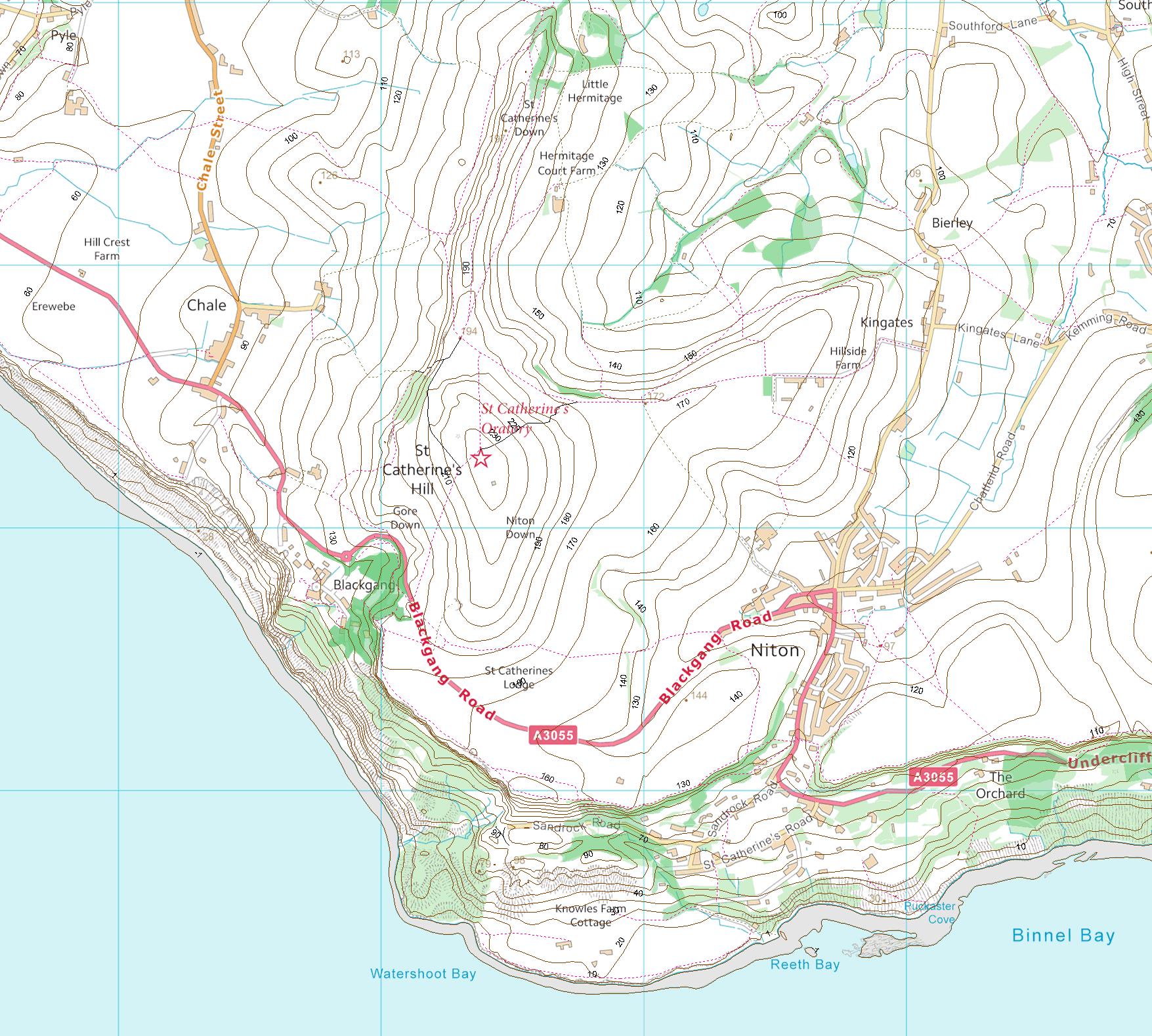 Isle Of Wight Leisure Map by Paul Johnson - Offline Maps | Avenza Maps